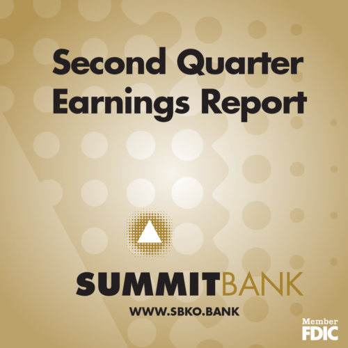 Summit Bank Group Reports 2024 2nd Quarter Earnings - Summit Bank